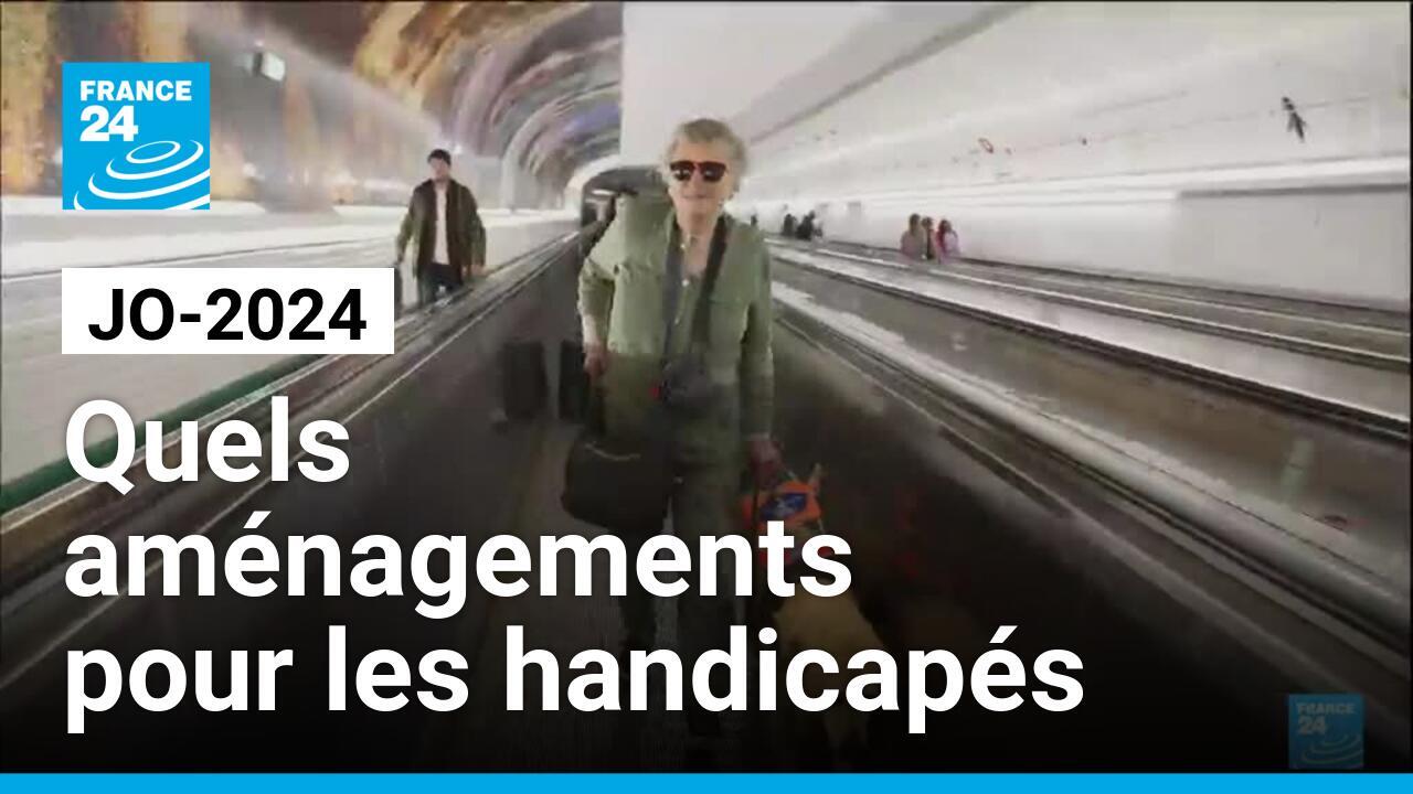 JO-2024 : quels aménagements pour les handicapés ? - France 24